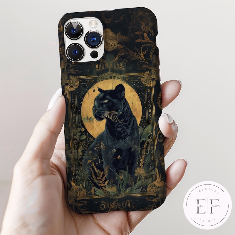Panther Phone Case - Etsy