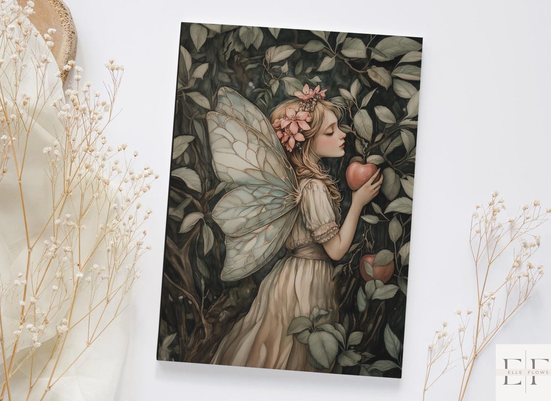 Fairycore Journal, Dark Academia Dream Notebook, Cottagecore Fairy ...