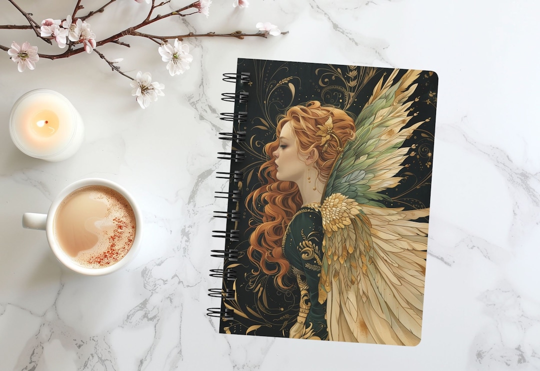 Fairy Journal Angel Notebook, Whimsical Journal, Magic Journal, Dream ...