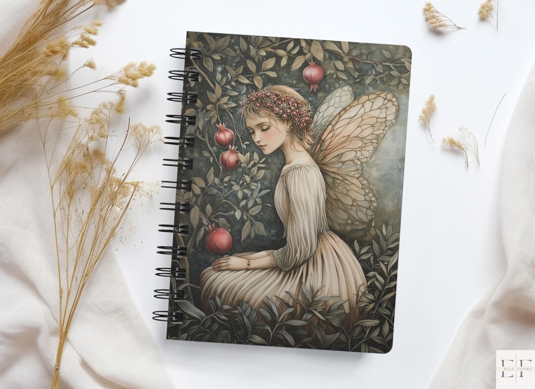 Fairycore Notebook, Dark Academia Dream Notebook, Cottagecore Fairy ...