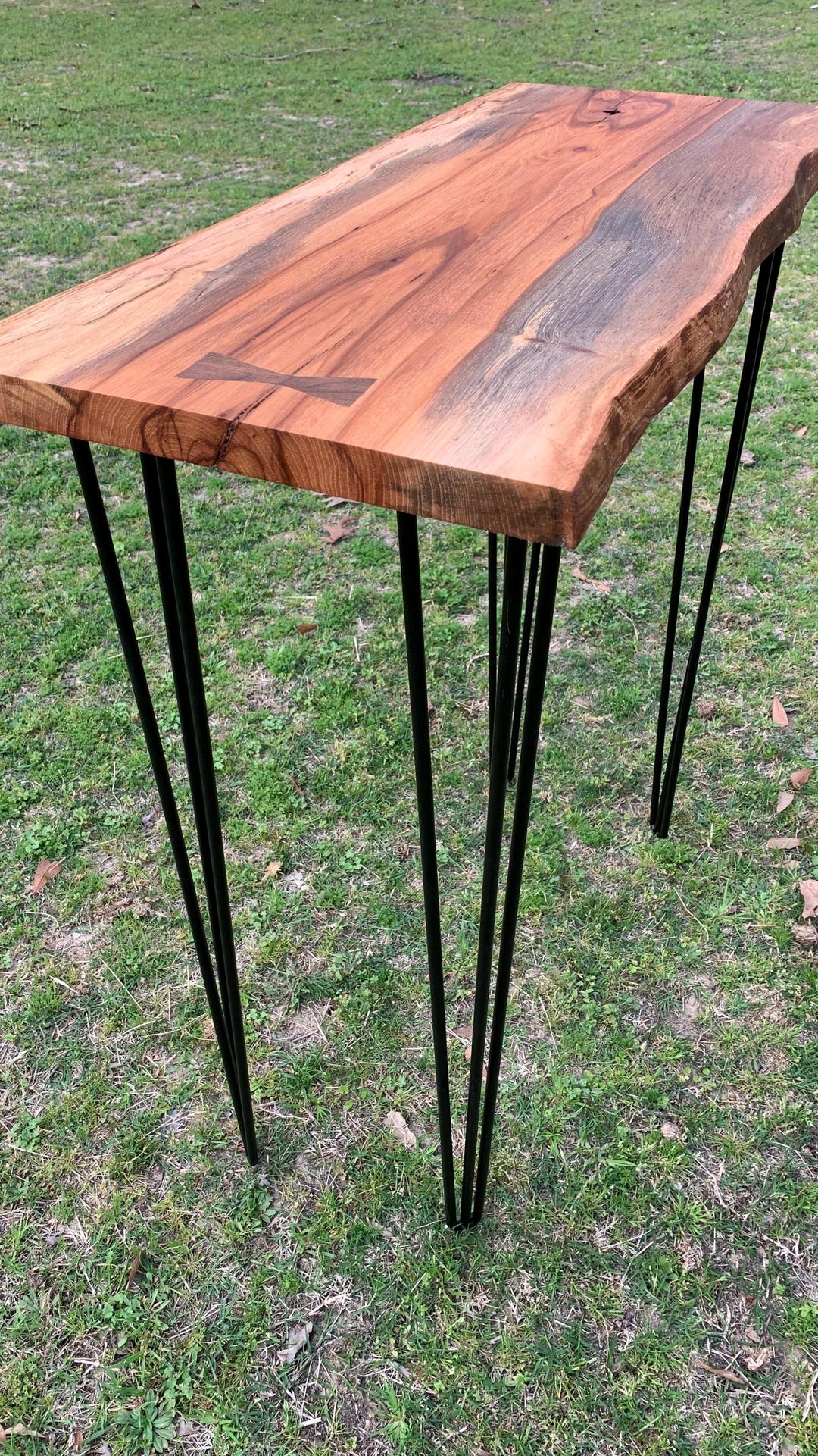 Live Edge Entryway Table - Etsy
