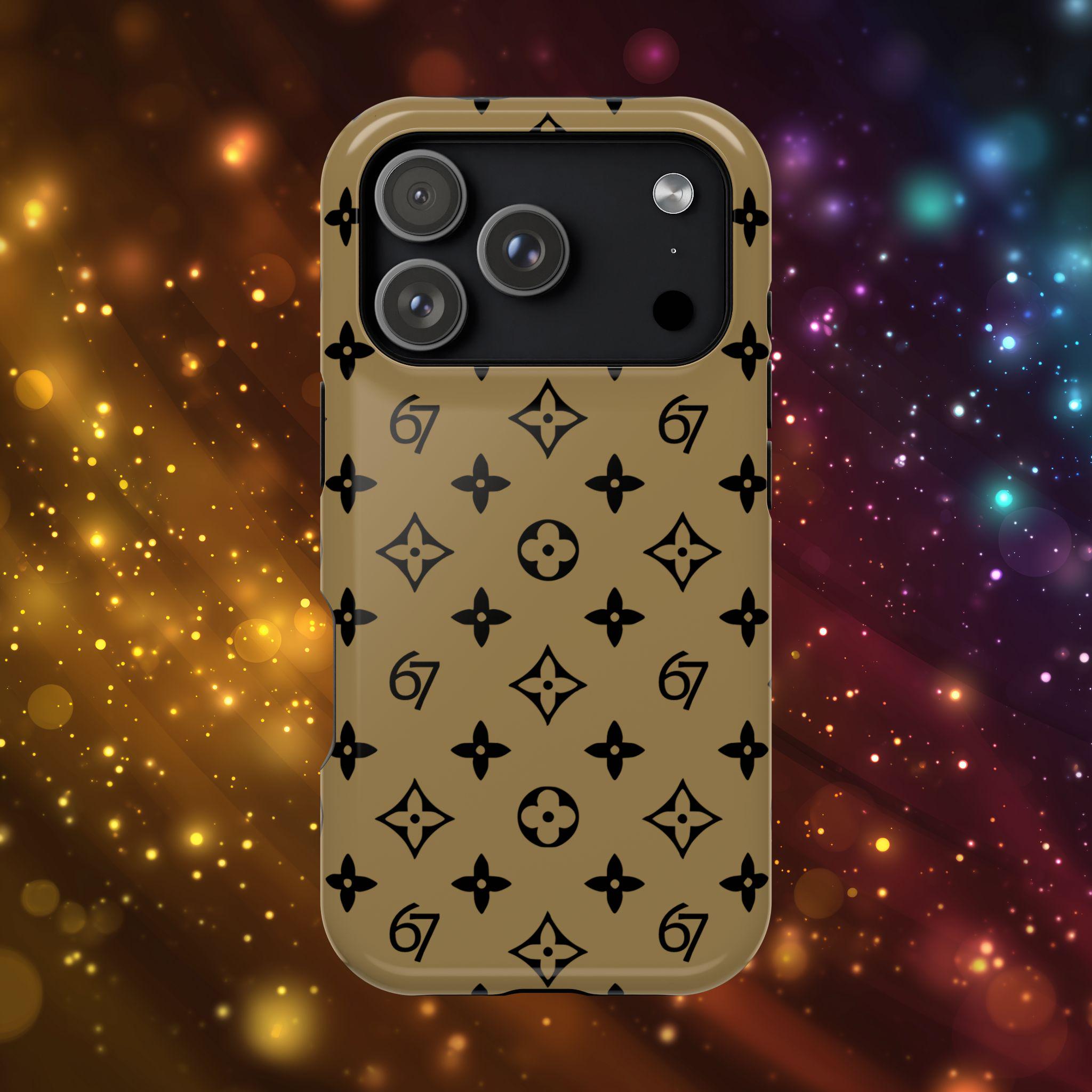 Luxury "67" Meme Designer Brand iPhone 15-17 Case | Magnetic Impact ...