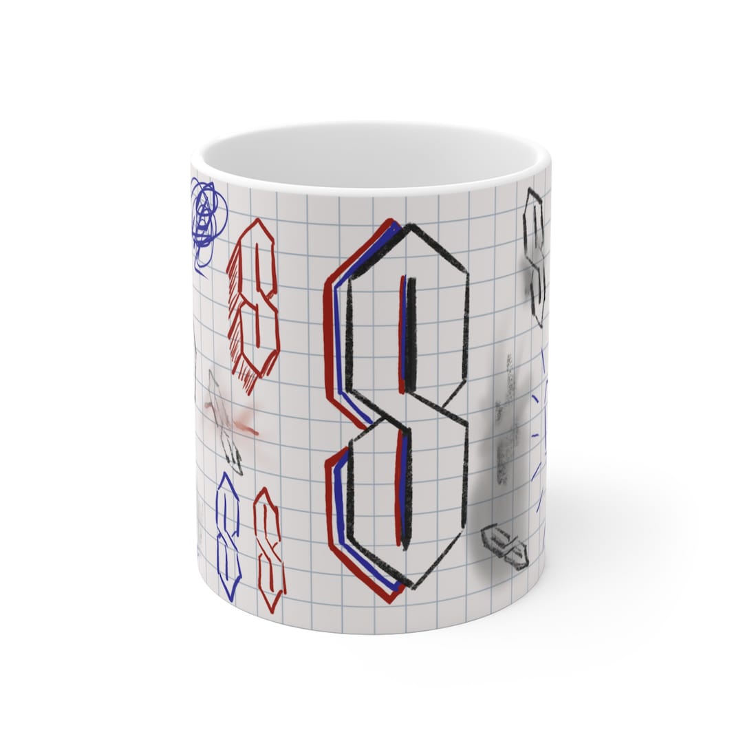 Nostalgic Vibes - 90s Cool S Graph Paper Mug - Coffee Lover Gifts, Tea ...