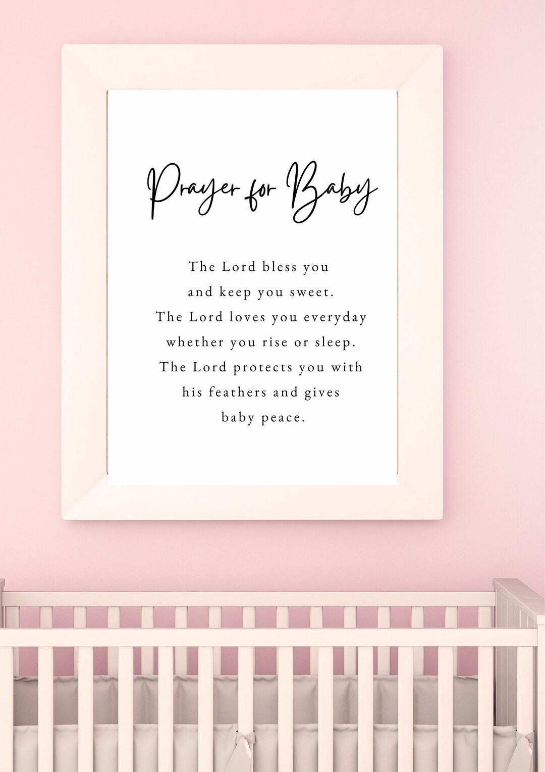 Printable Baby Prayer Inspiration, DIGITAL DOWNLOAD, Printable Art ...