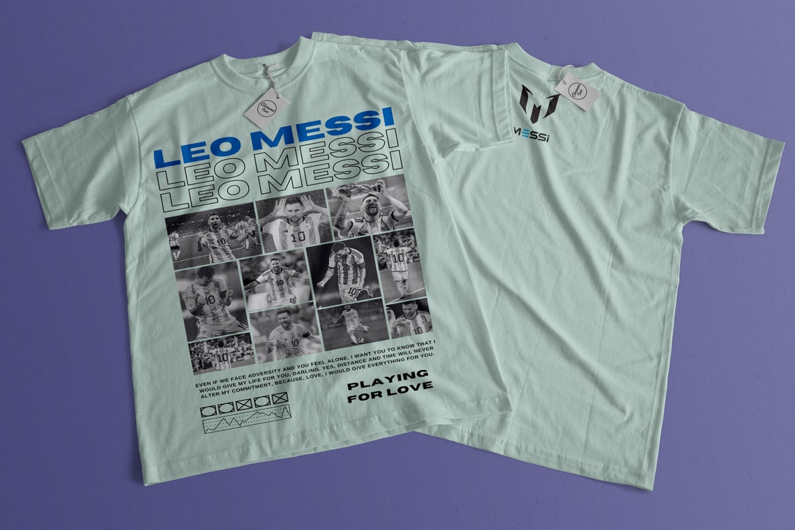 Lionel Messi / Camiseta PNG / Impresión de transferencia Dtf / Diseño ...