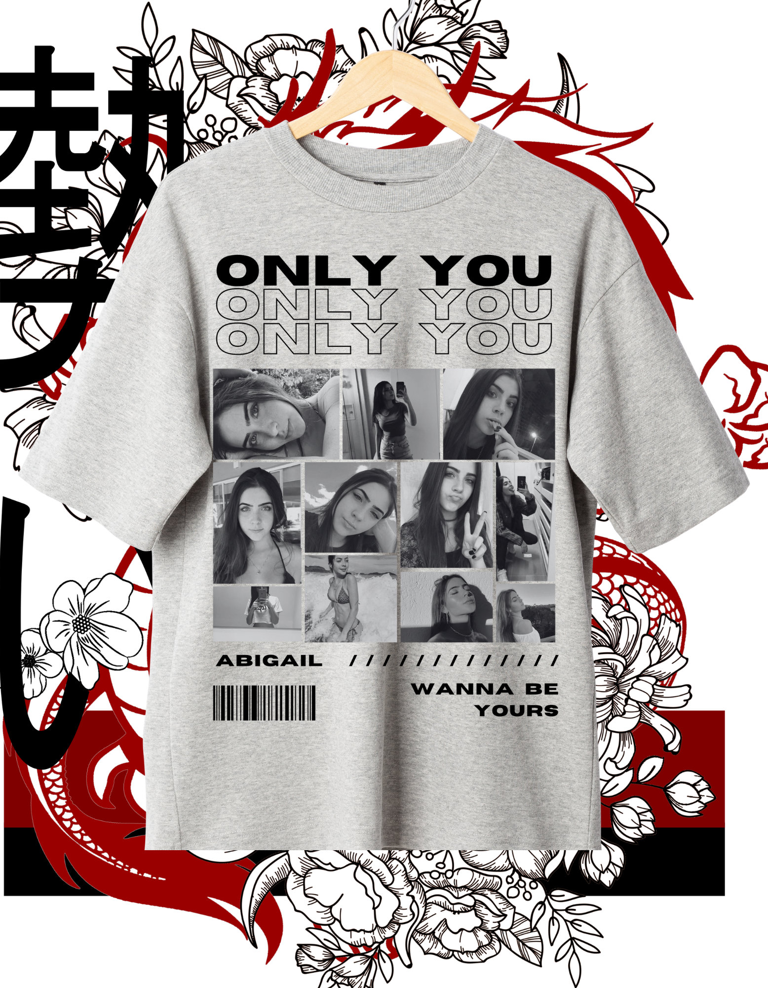 Perzonaliza tu plantilla ONLY YOU / Girlfriend / Diseño editable para ... Perzonaliza tu plantilla ONLY YOU / Girlfriend / Diseño editable para ...
