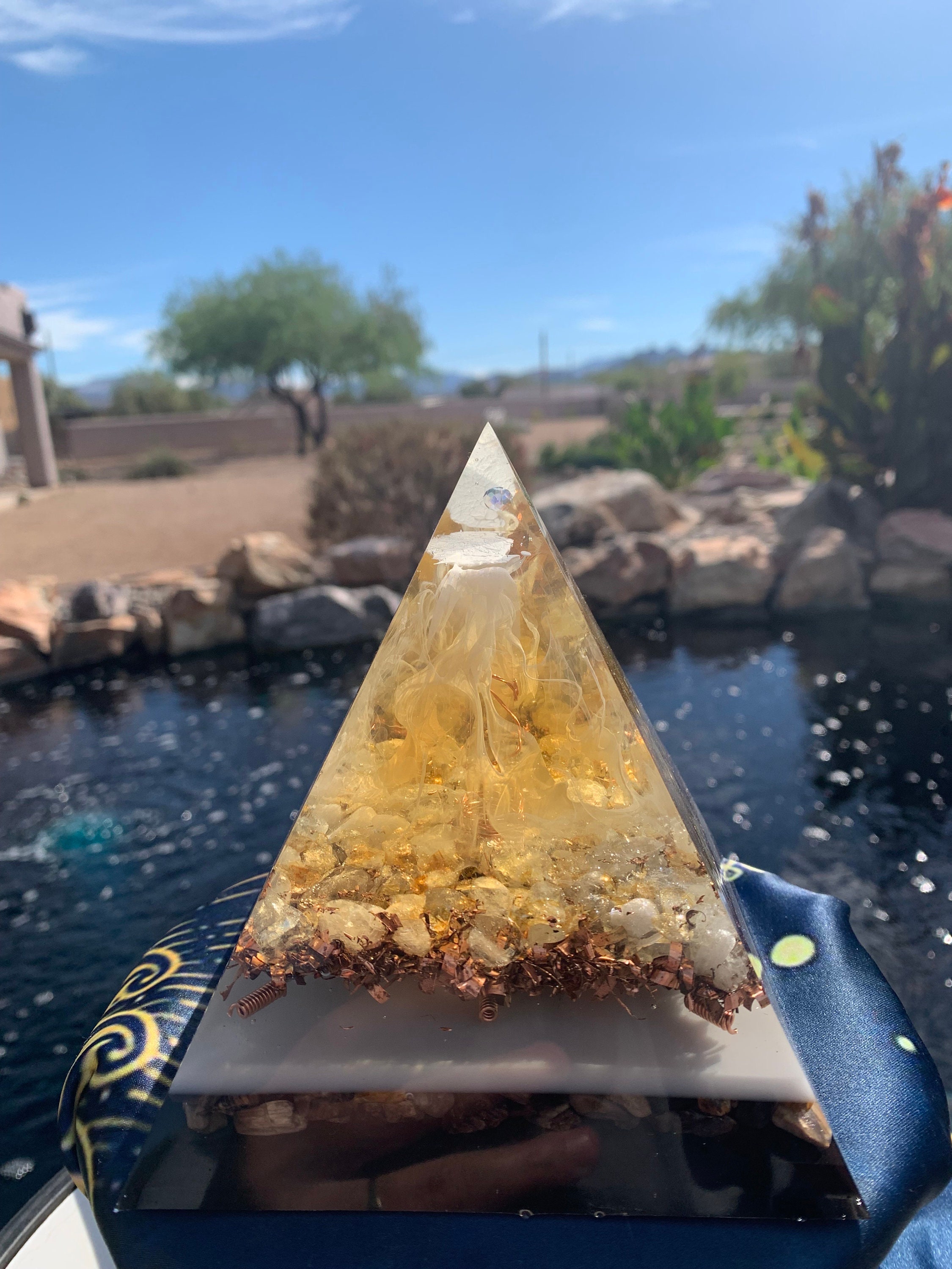 Orgone Pyramid Downspout When You Mix Energy With the Ethers. Clear ...