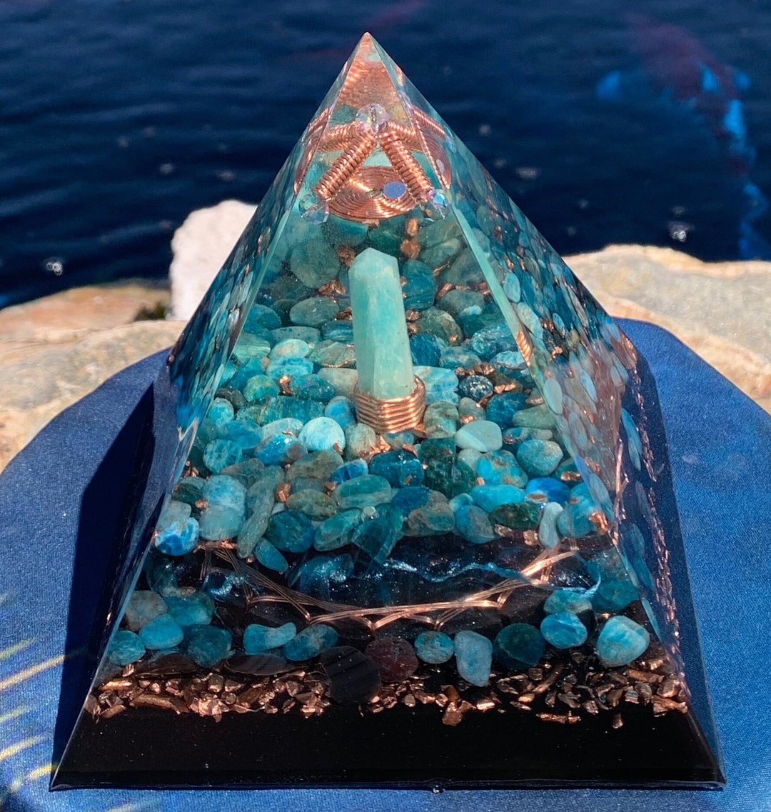 Orgone Pyramid Serene & Shielded: Bring Clarity, Intuition and ...