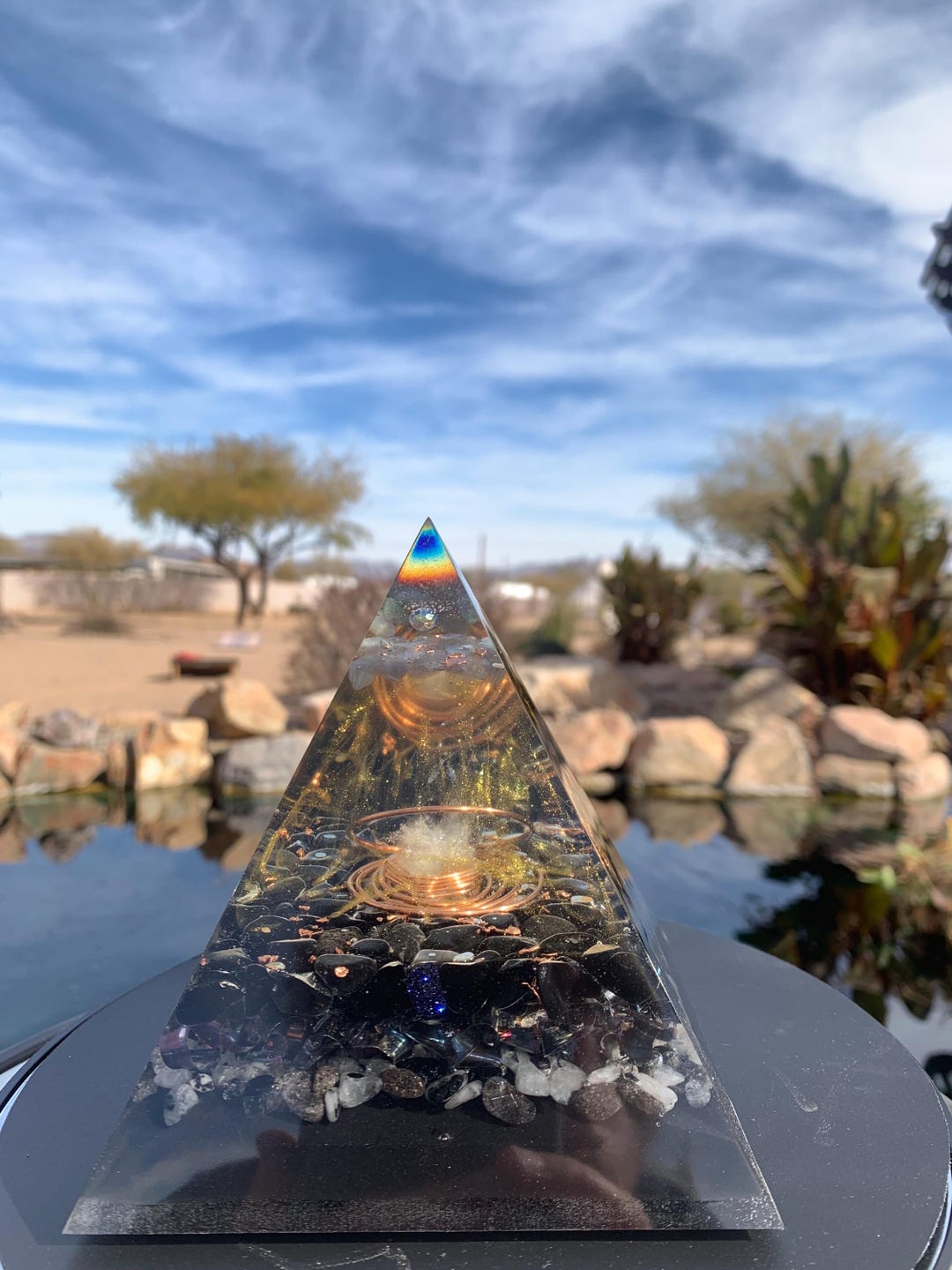 Orgone Pyramid Downspout When You Mix Energy With the Ethers. Clear ...