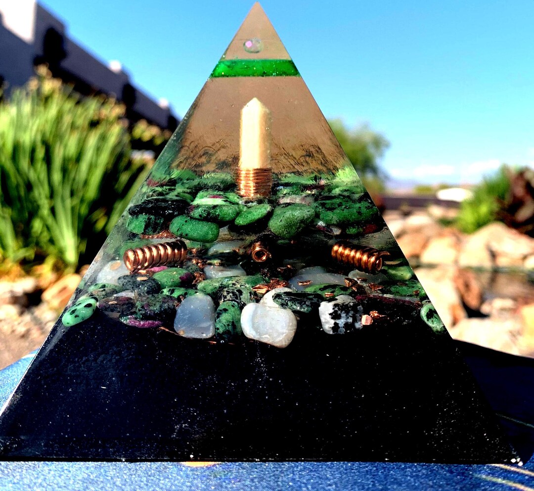 Orgone Pyramid, EMF Protection, Enhance Your Meditation Practice With ...