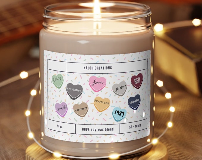 Eras Candle Birthday T Version Candle Subtle Merch Swiftie Candle