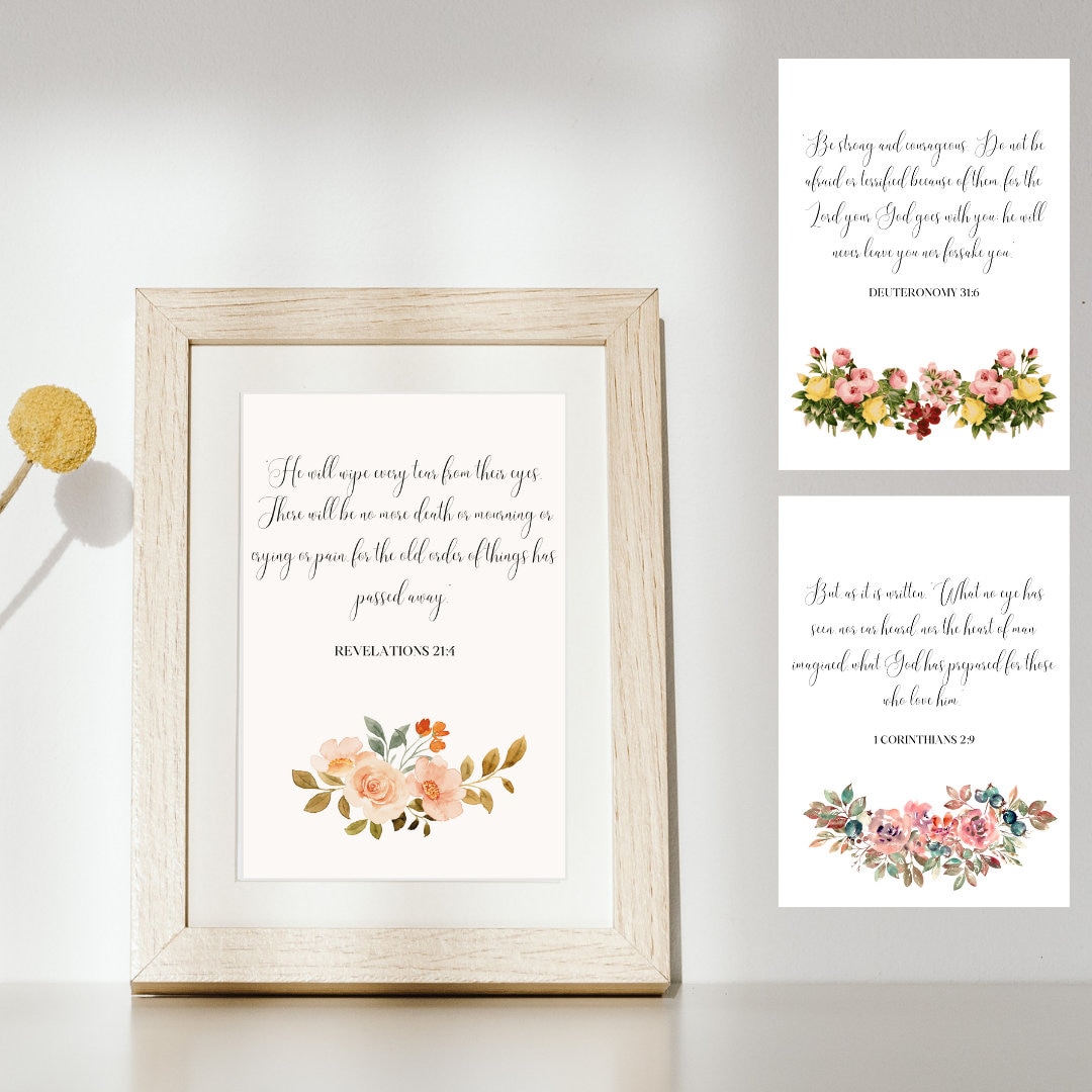 Printable Scripture Cards - Etsy