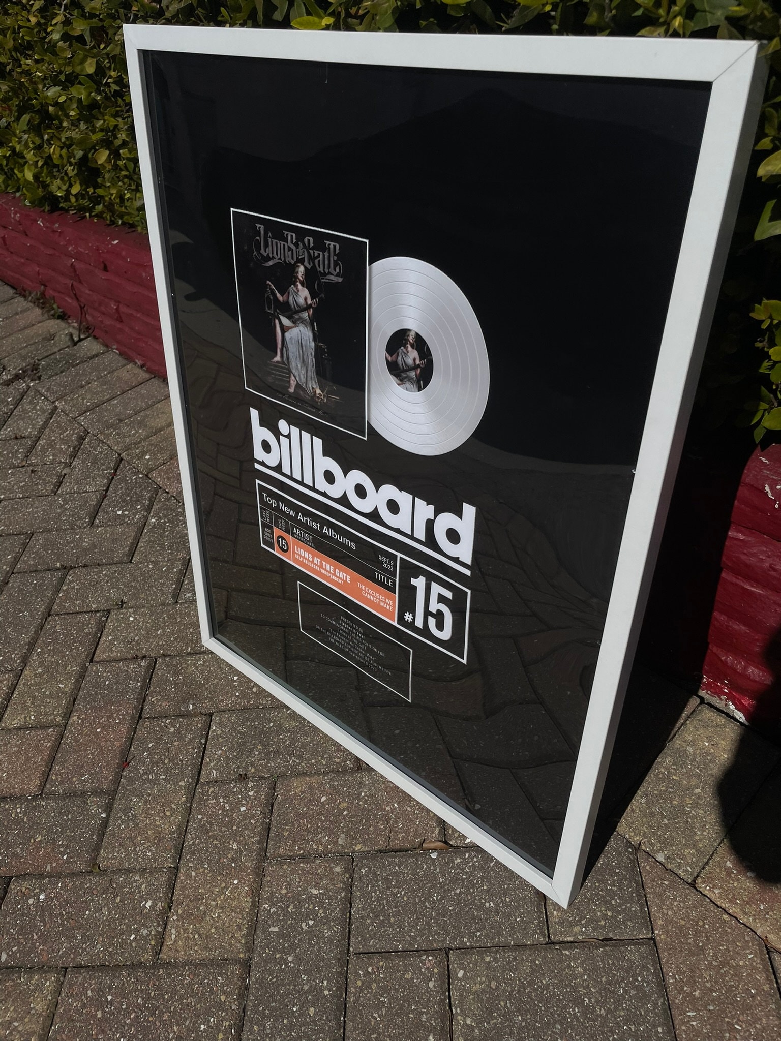 Personalized Billboard Plaque, Custom Plaque, Vinyl Record Plaque ... Personalized Billboard Plaque, Custom Plaque, Vinyl Record Plaque ...