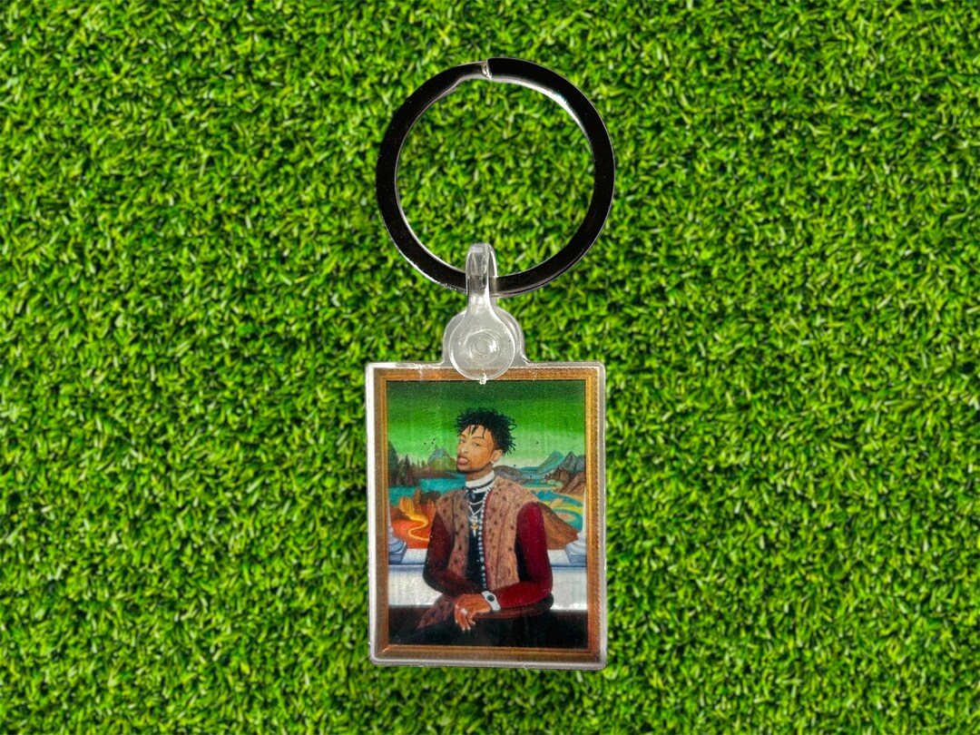 21 Savage Keychainz, Fan Art, Wearable Art Keychains - Etsy