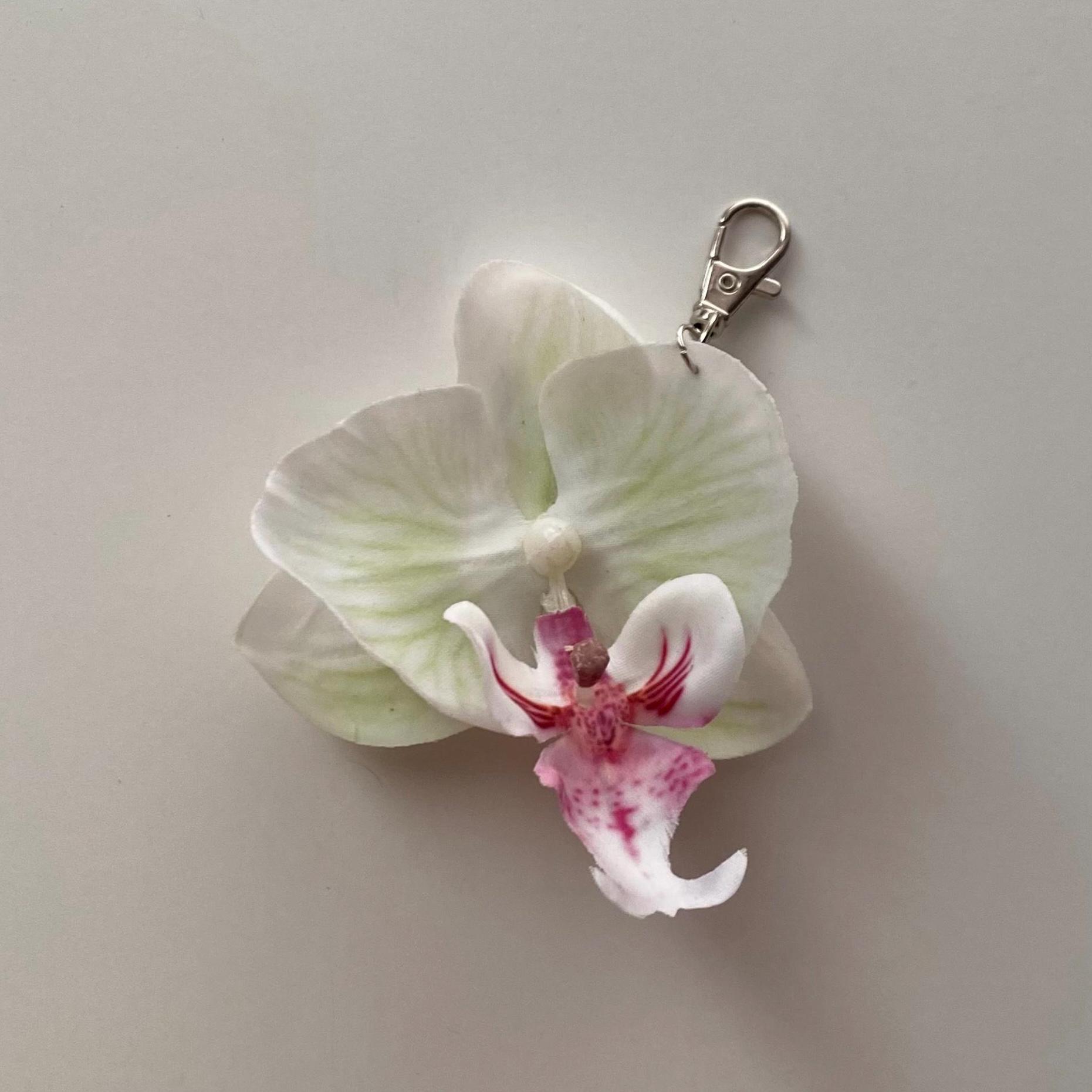 Orchid Keychain - Etsy