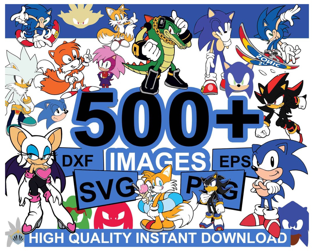 New the Hedgehog Svg, Sonic Svg, Sonic Head Svg, Sonic Png, Layered SVG ...