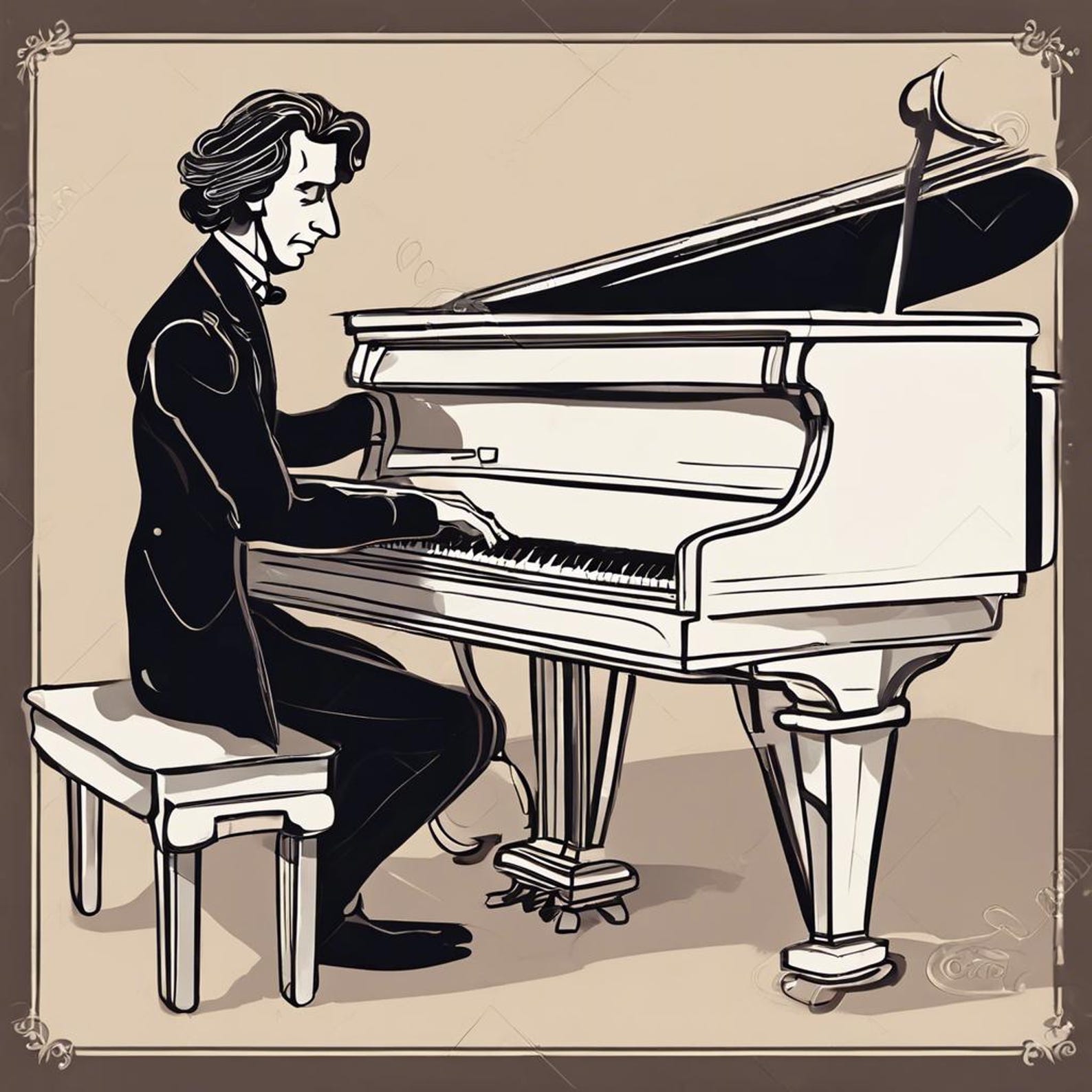 Nocturne Op9 No2 by Frederic Chopin Sheet Music Piano for Intermediate ...