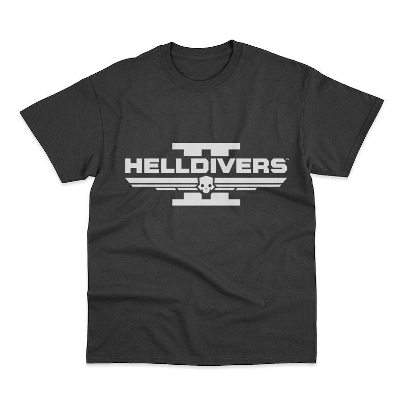 Hell Divers 2 Merch Png, Helldivers Game Top Png, Monster Killing Shirt Png, Hell Gaming T-shirt ...