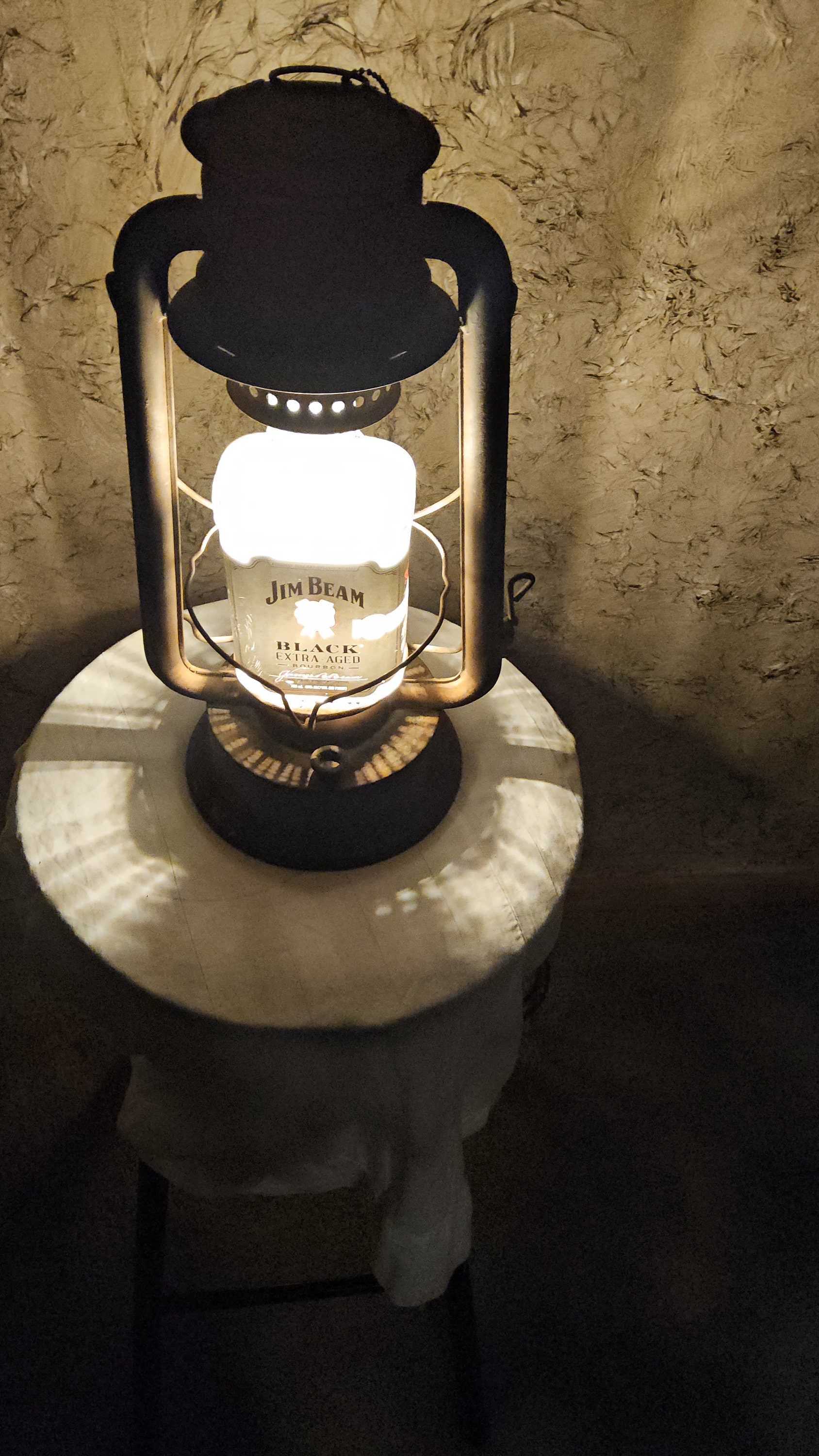 Antique Glass Insuslator Lantern - Etsy