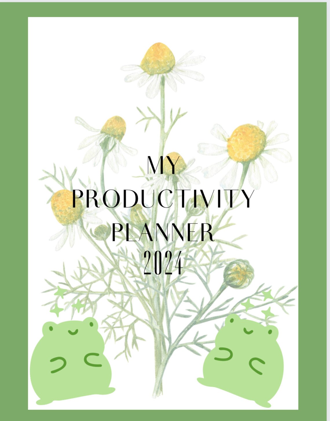 Cottagecore Digital Planner - Etsy