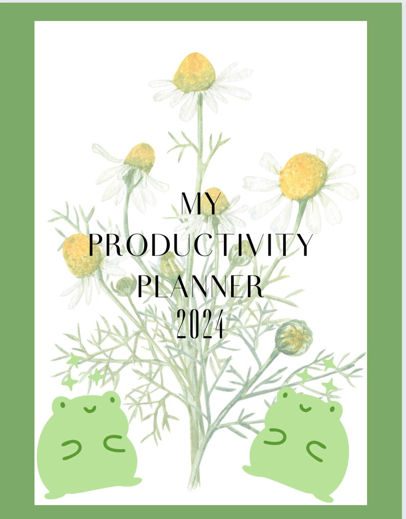 Cottagecore Digital Planner - Etsy