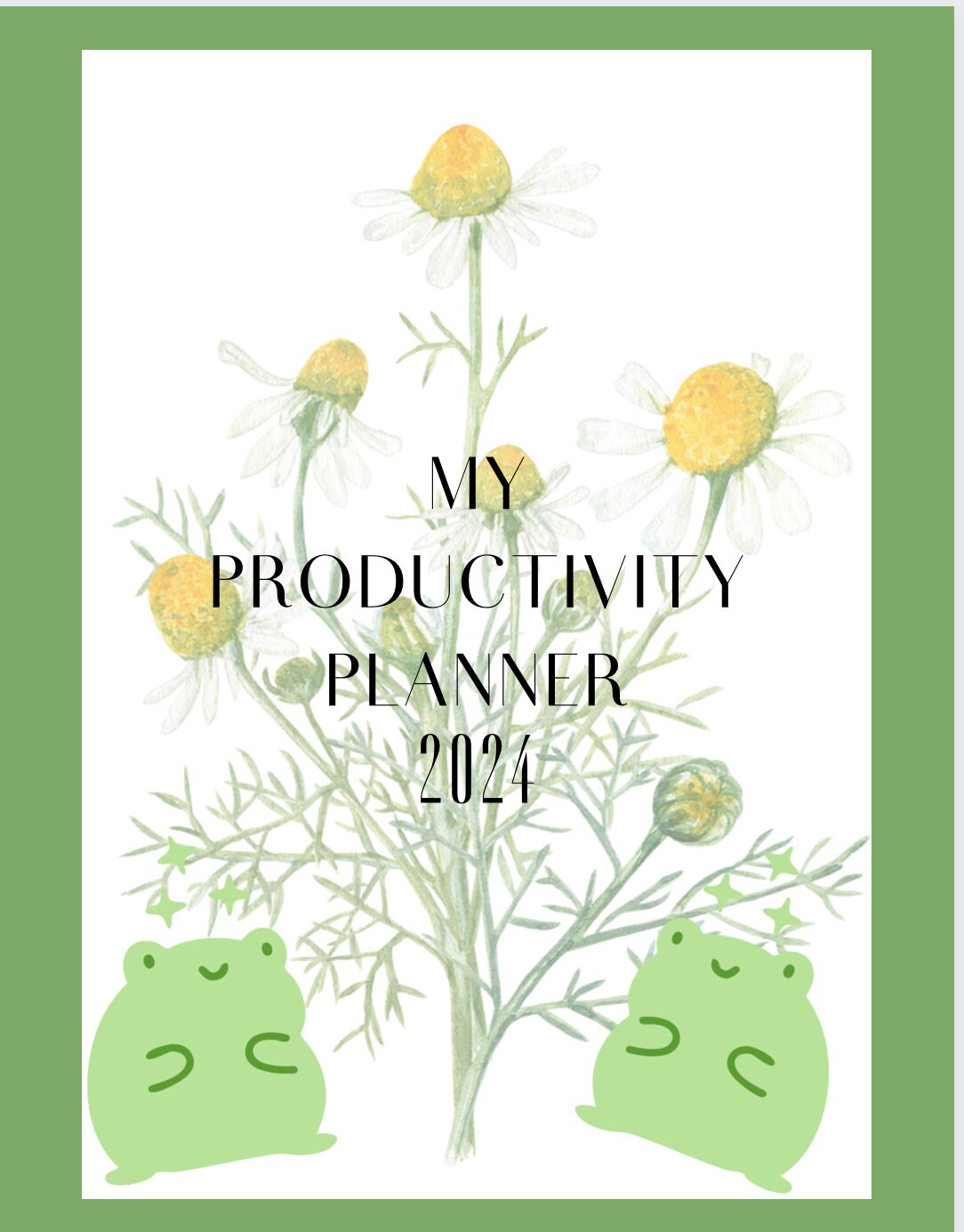 Cottagecore Digital Planner - Etsy