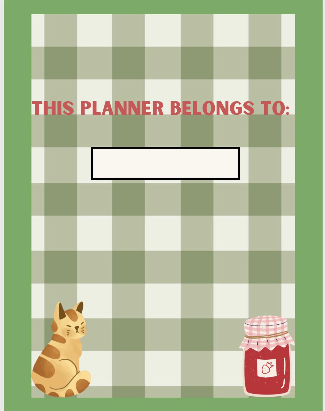 Cottagecore Digital Planner - Etsy