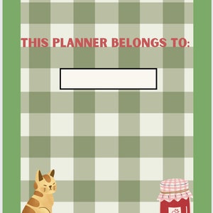 Cottagecore Digital Planner - Etsy