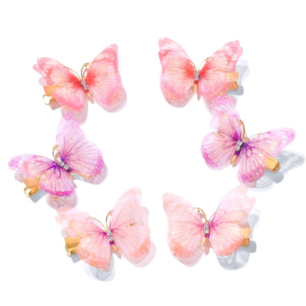 Butterfly Clips - Etsy