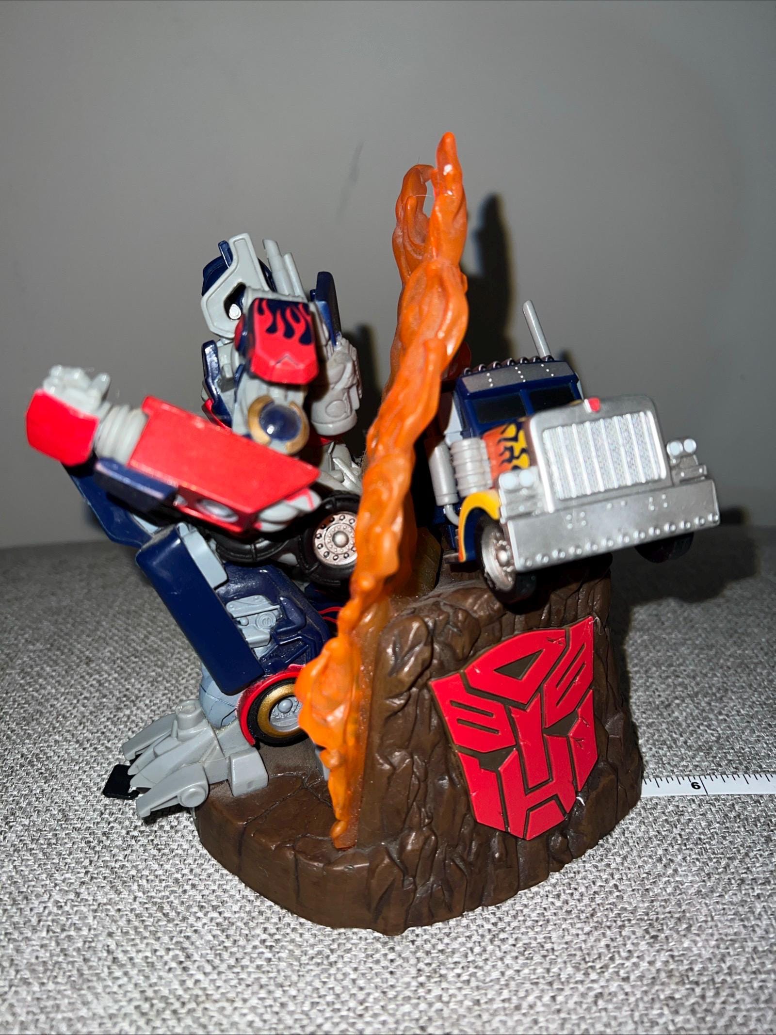 Optimus Prime Transformers Unleashed Turnarounds Statue - Etsy UK