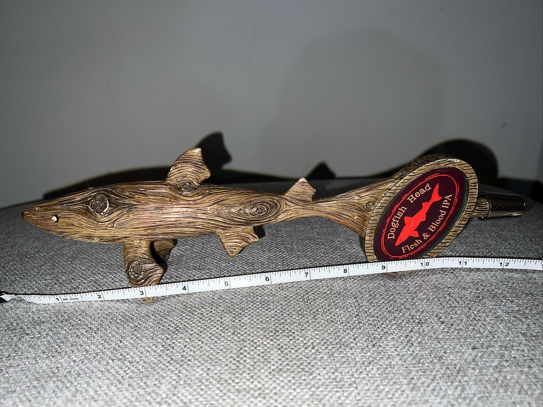 Dogfish Head Driftwood Tap Keg Handle Flesh and Blood IPA - Etsy