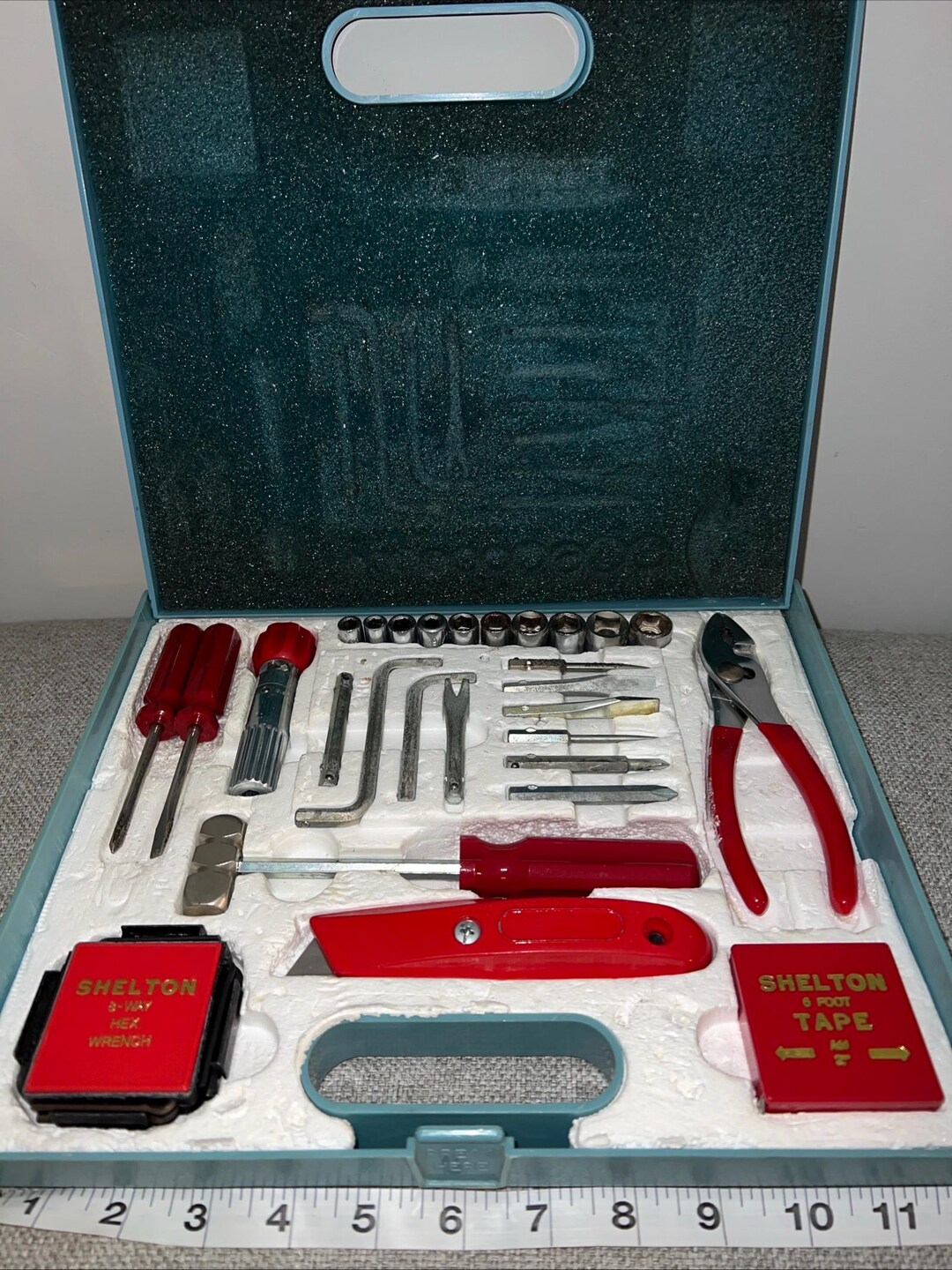 Shelton Tool Set With Case Includes Screw Drivers Sockets - Etsy