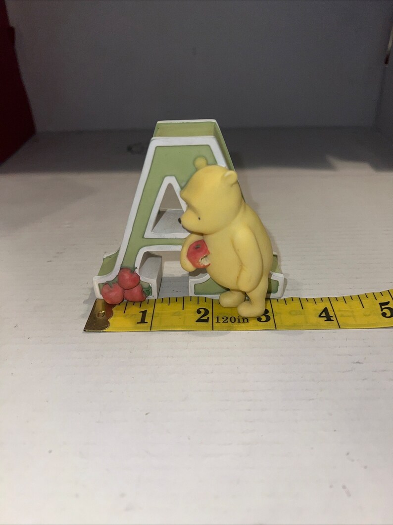 Disney Classic Winnie the Pooh Alphabet Letter A Michel & Co. Nursery 3 ...