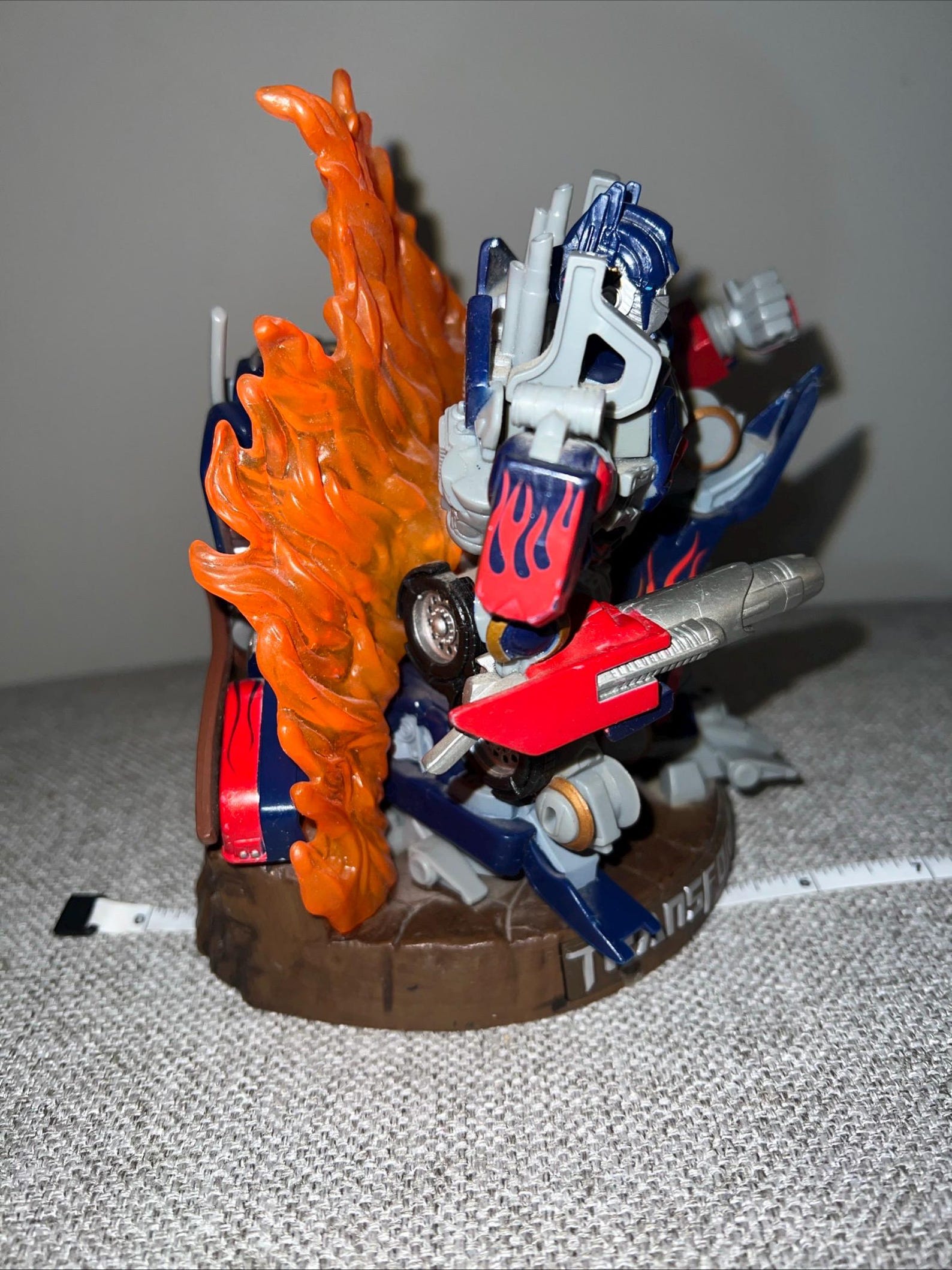 Optimus Prime Transformers Unleashed Turnarounds Statue - Etsy UK