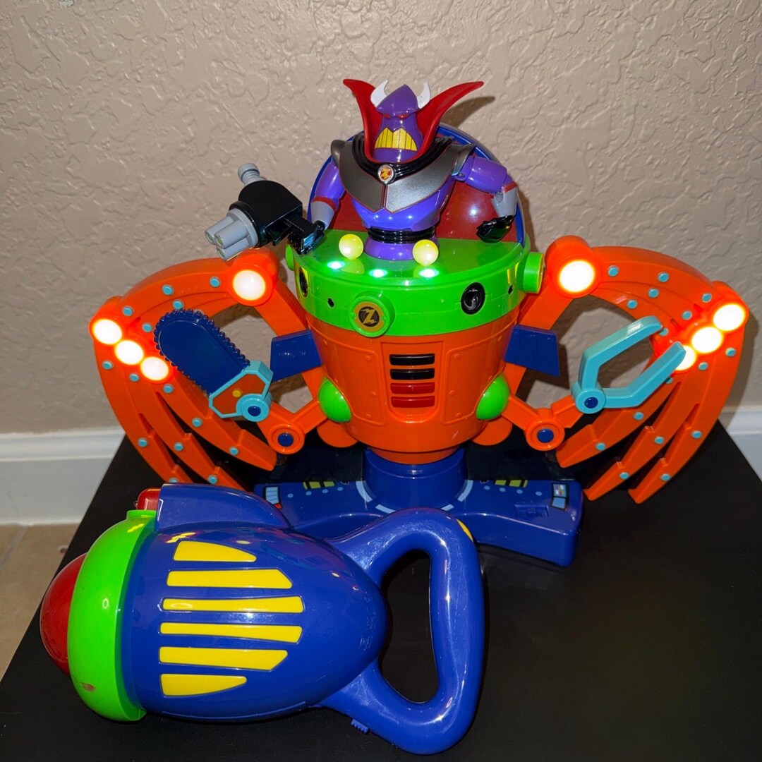 Disney Parks Toy Story Emperor Zurg Light-up Projection Game (tested ...