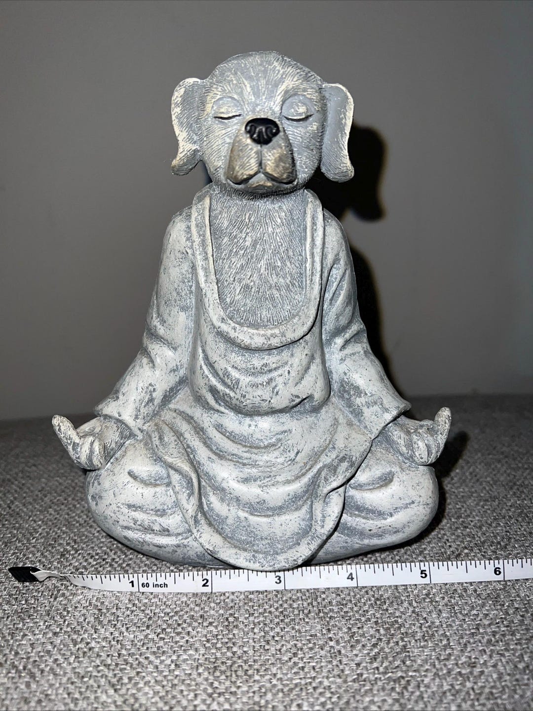 Garden Gnome Statue - Middle Finger Dog - Indoor/outdoor Garden Gnome ...