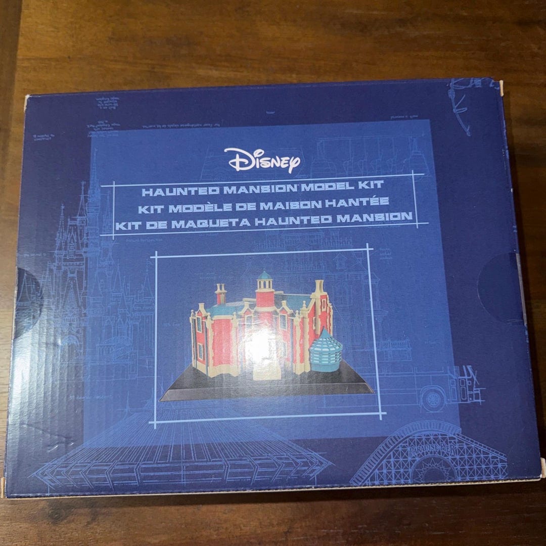 Walt Disney World Haunted Mansion Model Kit Build & Display W/ 151 ...
