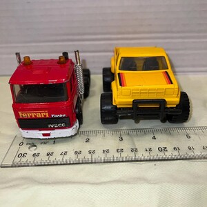 1987 Remco Truck and Matchbox Ferrari Turbo Iveco Semi - Etsy