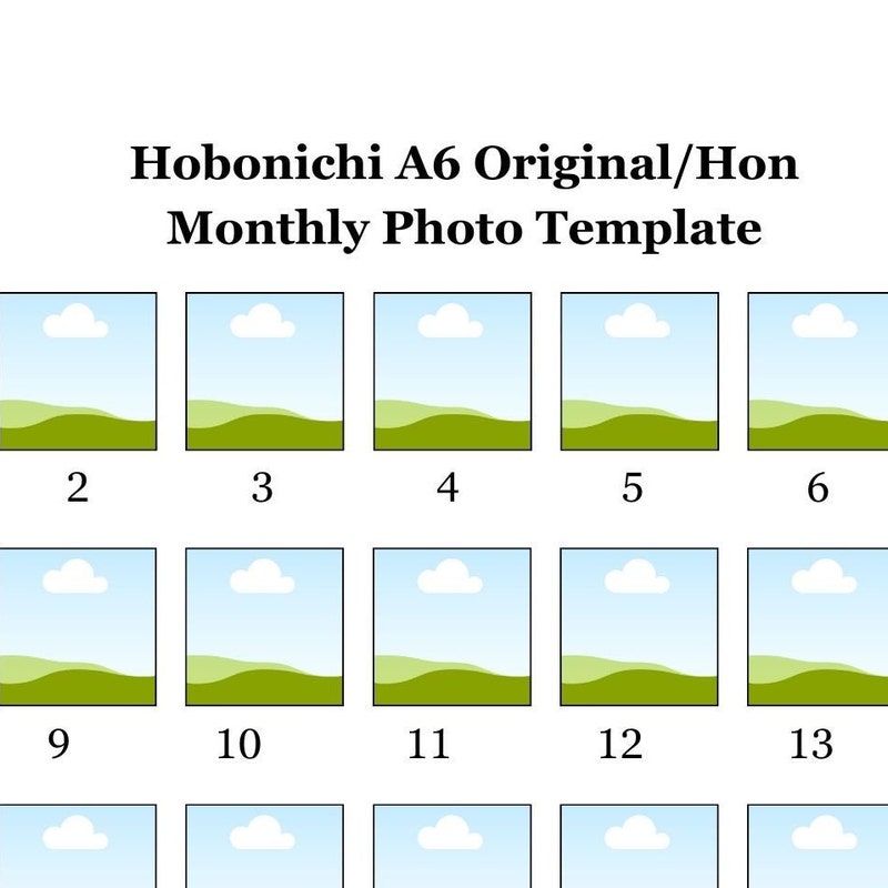 A6 Layout Stickers - Etsy