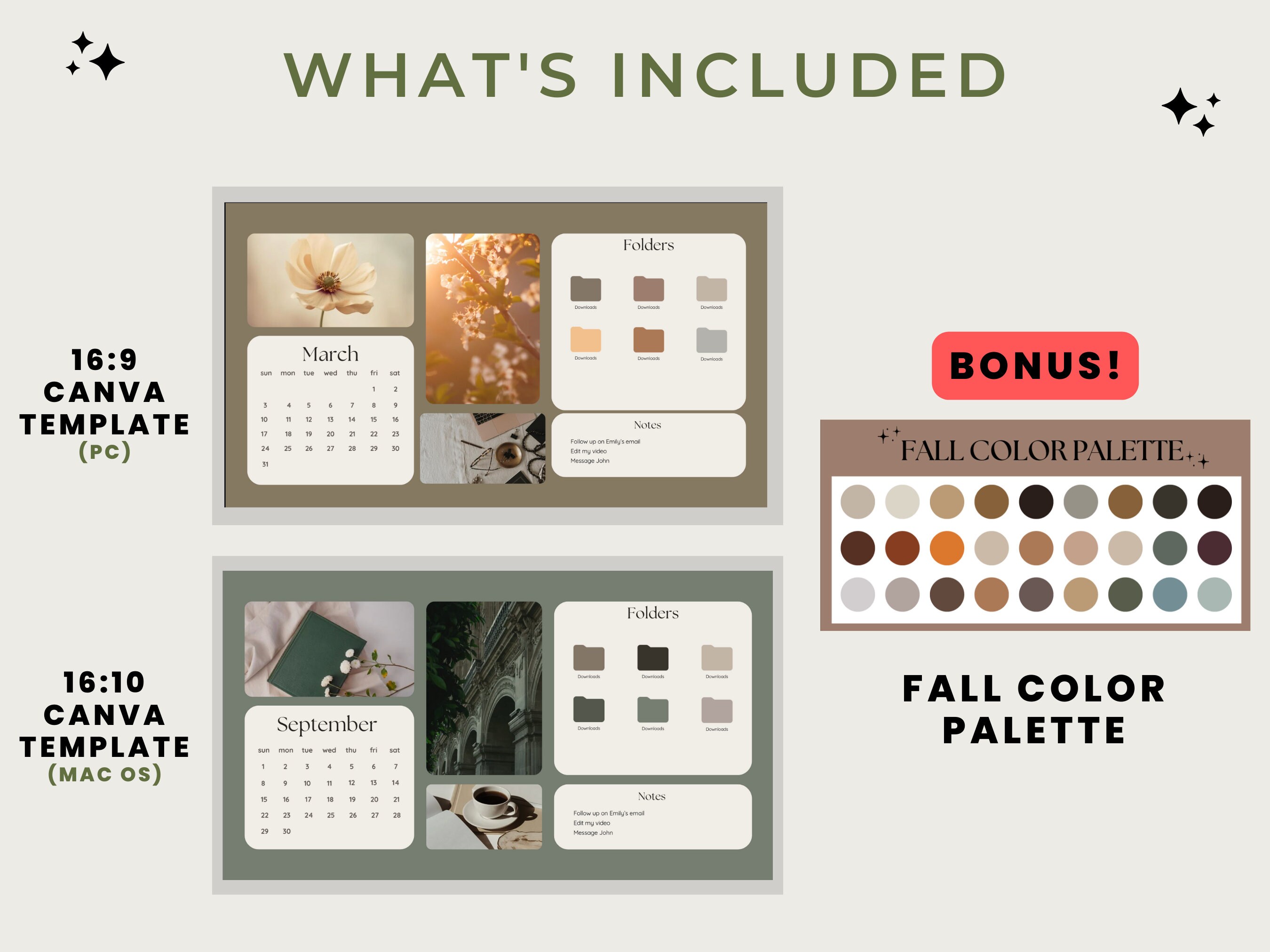 Desktop Wallpaper Organizer, Editable Organizer, 2024-2025 Season ...