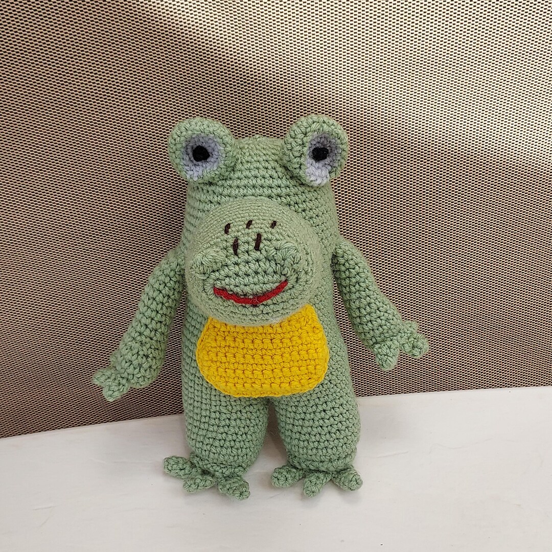 Crochet Gator Stuffed Animal Soft Toy – Unique Gift Perfect for Kids of ...