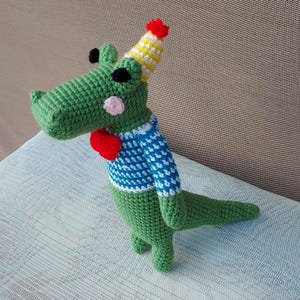Crochet ALLIGATOR Pica Pau Stuffed Animal Soft Toy - Etsy