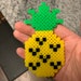 Pineapple Perler Bead - Etsy