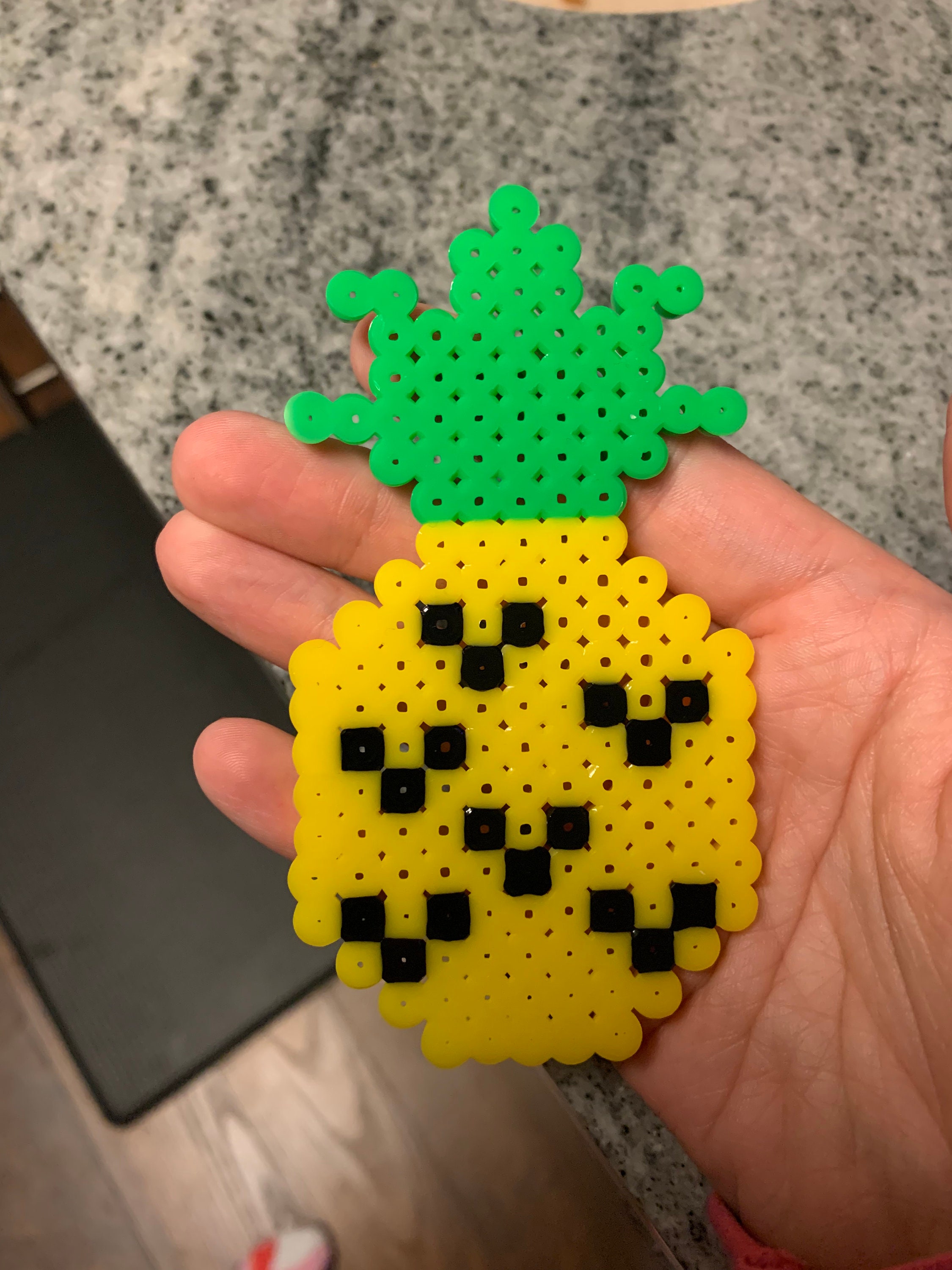 Pineapple Perler Bead - Etsy