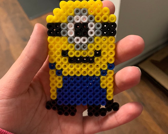 Perler Beads Minion Superheros Magnets - Etsy Singapore