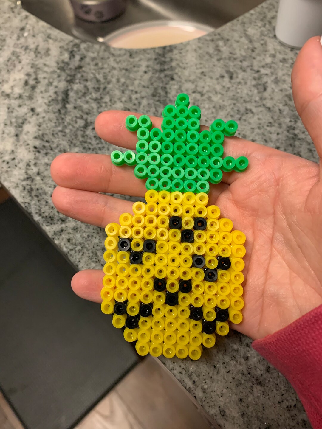 Pineapple Perler Bead - Etsy