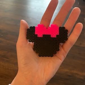 Minnie Mouse Perler Bead - Etsy