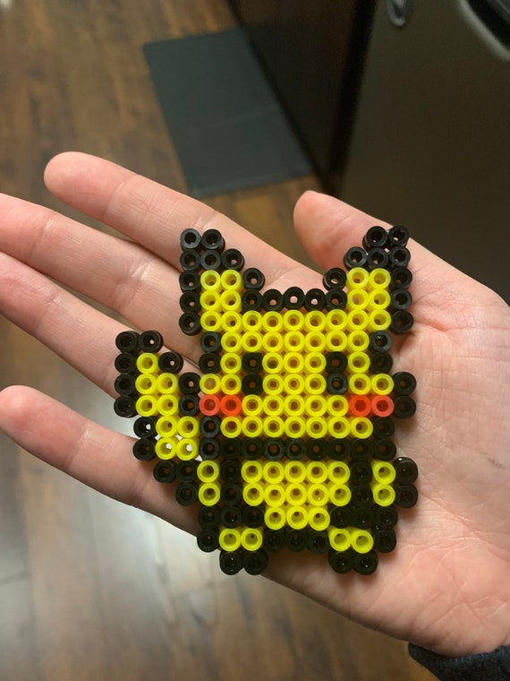 Pikachu Perler Pikachu Hama Beads 2025 | Birddogsafield.com