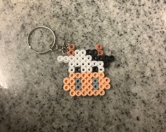 Perler Bead Cow Earrings - Etsy