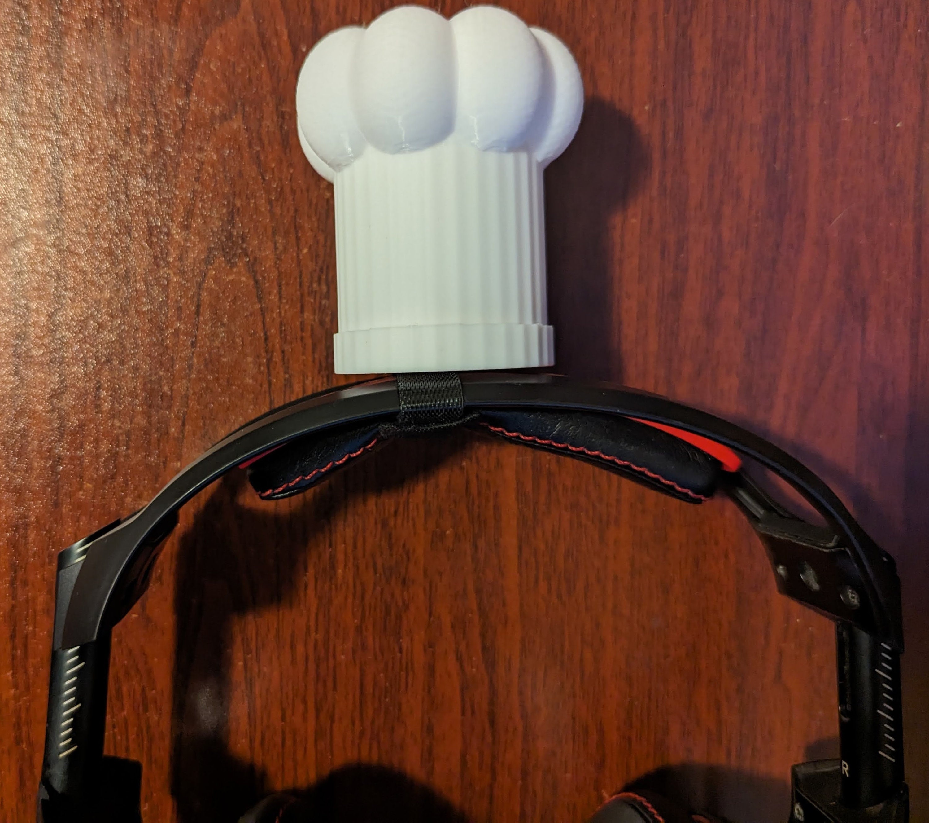 Tall Chef Hat Attachment for Headset, Gaming and Streaming Headset ...